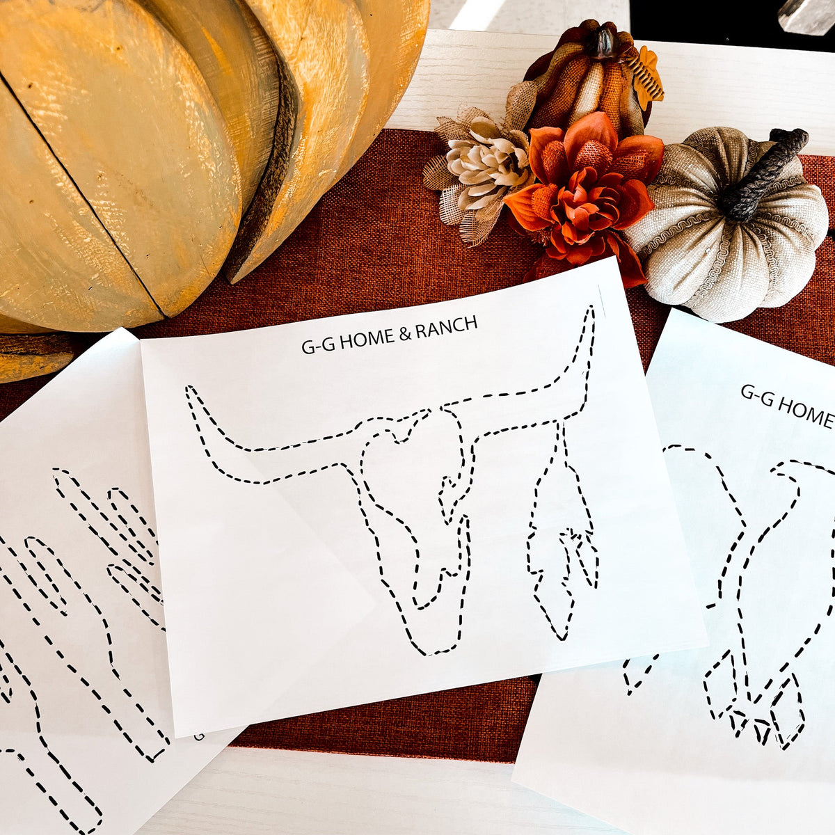 Pumpkin Carving Sheets – G-G Designs Home & Ranch